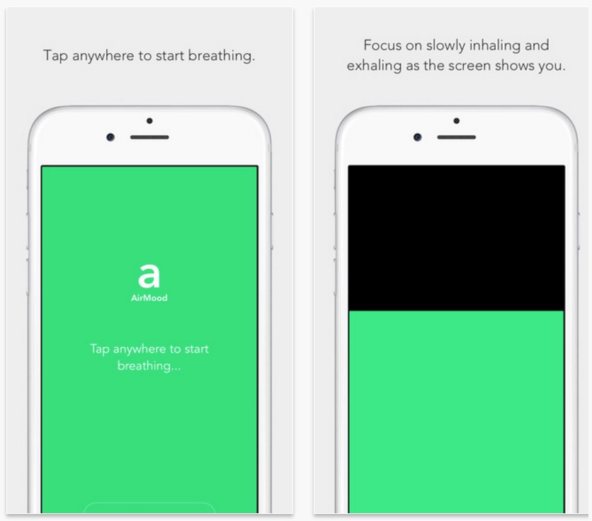AirMood for iOS – A Minimalistic Breathing Tool to Help Relieve Stress ...