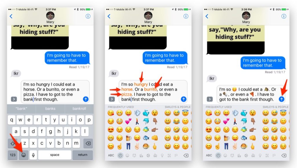 How To: Convert Words to Emoji in the iOS 10 Messages App – MacTrast