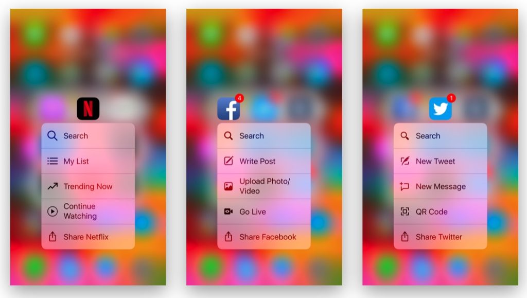 How to Jump Directly to a Specific Feature in an App Using 3D Touch on ...