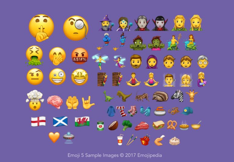 emoji-5-sample-images-overview-emojipedia-2017 - MacTrast