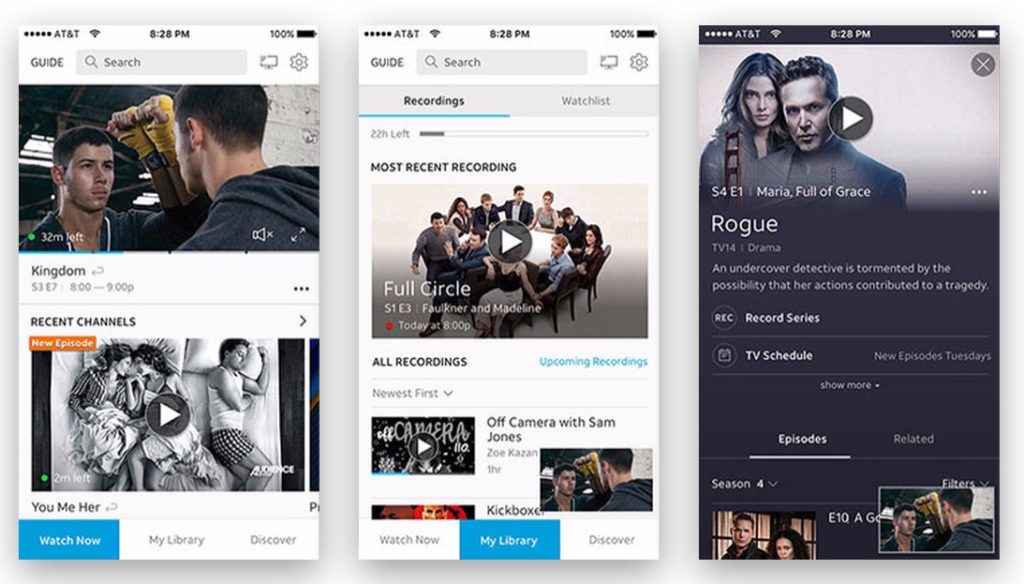 DirecTV NOW to Gain Cloud DVR, Redesigned User Interface – MacTrast