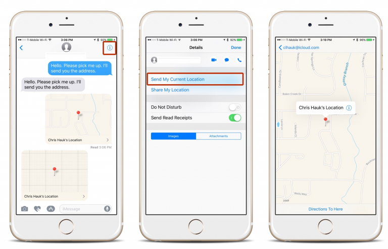 Send My Location: How to Send Your Current Location on iPhone