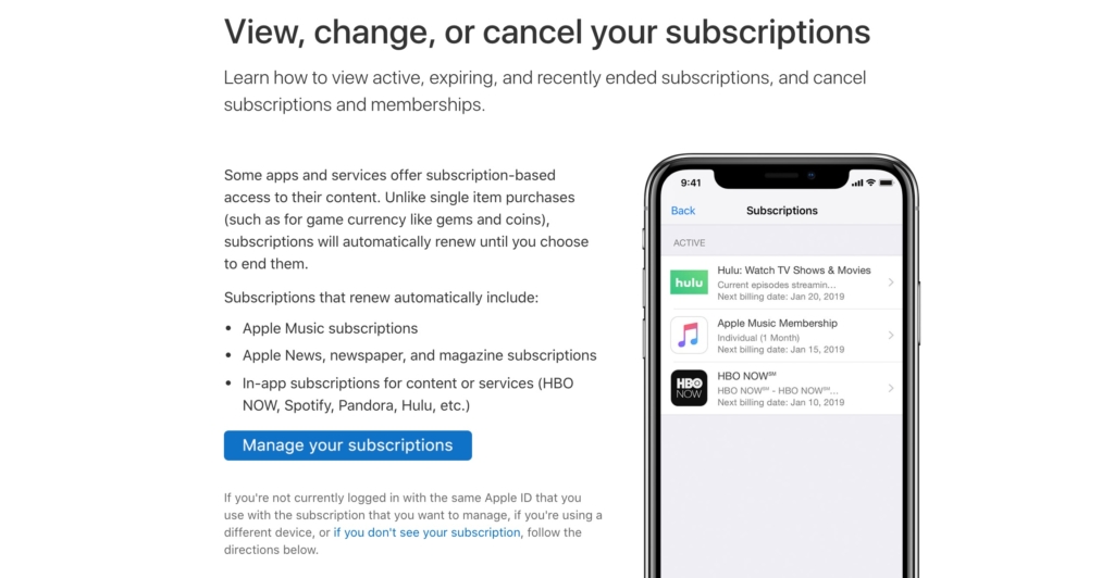 How To Cancel or Change Subscriptions on Your iOS Device – MacTrast