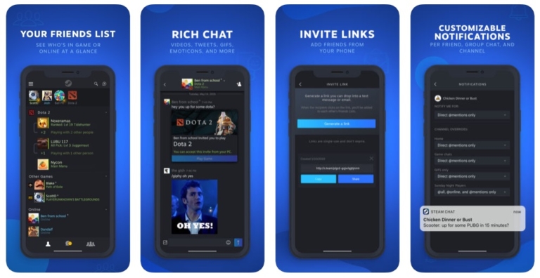 Valve Steam Chat App for iOS and Android Now Available – MacTrast