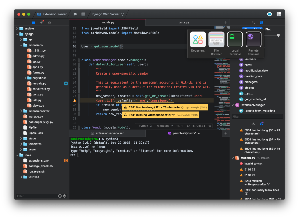 Nova-extension-server-dark - MacTrast