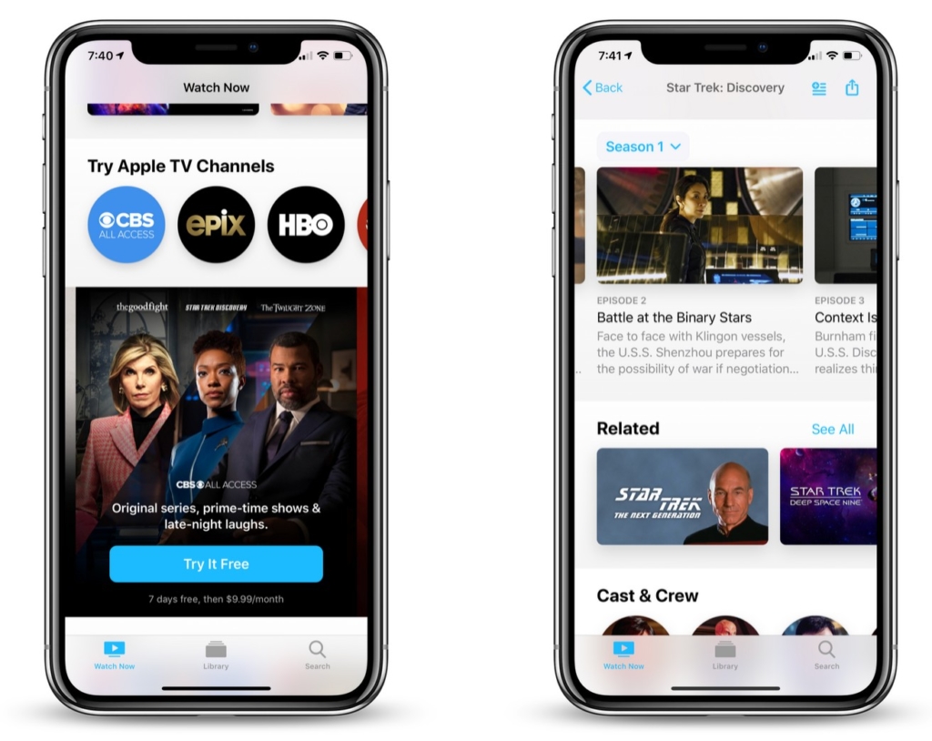 CBS All Access Subscriptions Now Available Via ‘Apple TV Channels ...