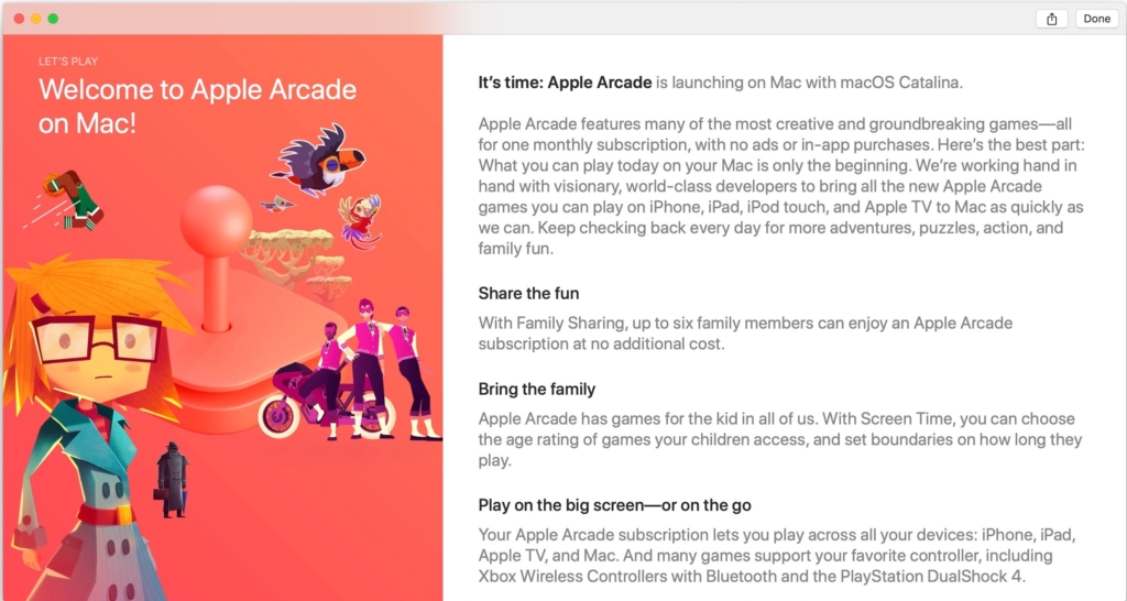 Apple Arcade Now Available to macOS Catalina Beta Users