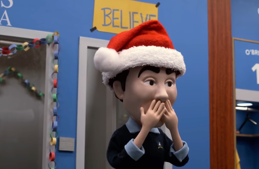 Apple Debuts Christmas-Themed Animated 'Ted Lasso' Short