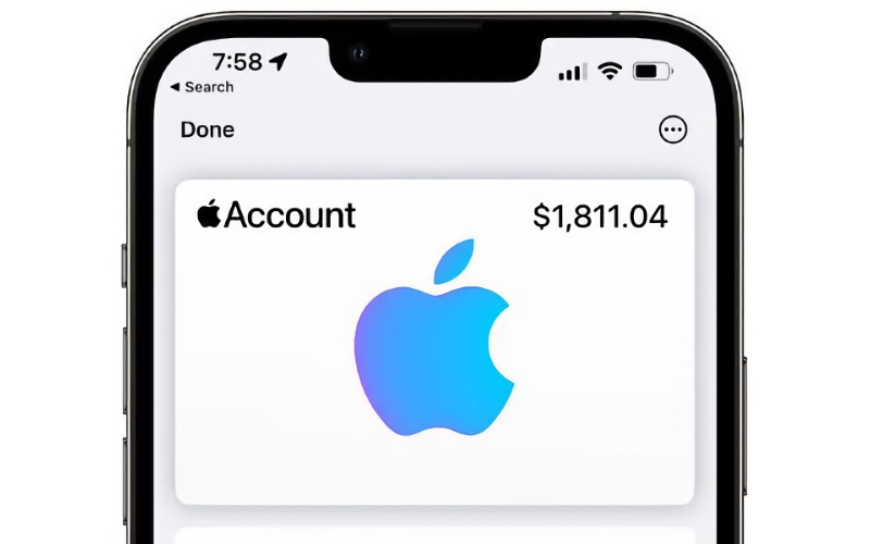 iOS 15.5 Wallet App Now Supports Apple Account Cards