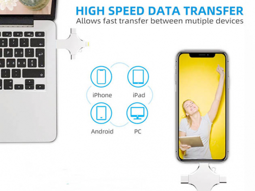 MacTrast Deals: 4-in-1 Smart Flash Drive – Transfer Your Files from Any Device – MacTrast