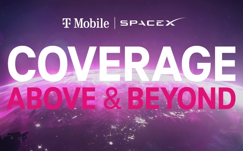 SpaceX & T-Mobile Announce 'Coverage Above & Beyond' - Direct Satellite Connectivity