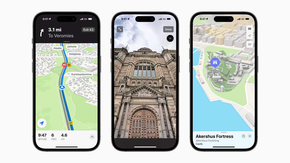 Apple Maps 'Look Around' Feature Expands to Finland, Norway, and Sweden