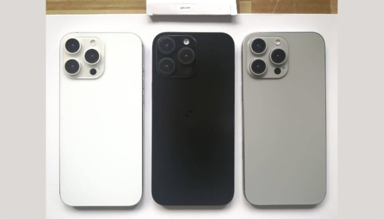 New Image Shows iPhone 16 Pro in White, Gray, and Dark Black Colors ...