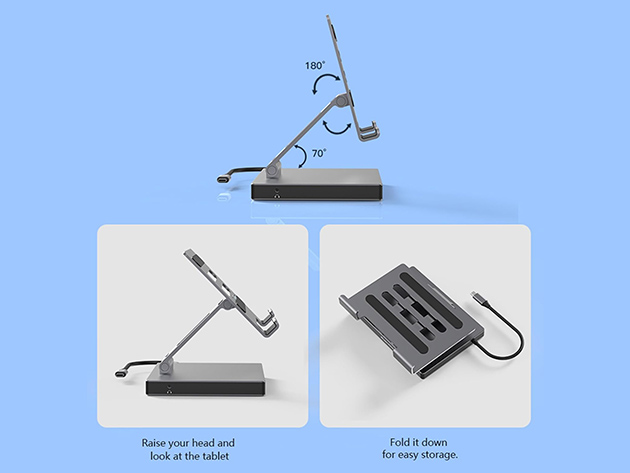 8-in-1 Laptop & Tablet Docking Stand 2 - MacTrast