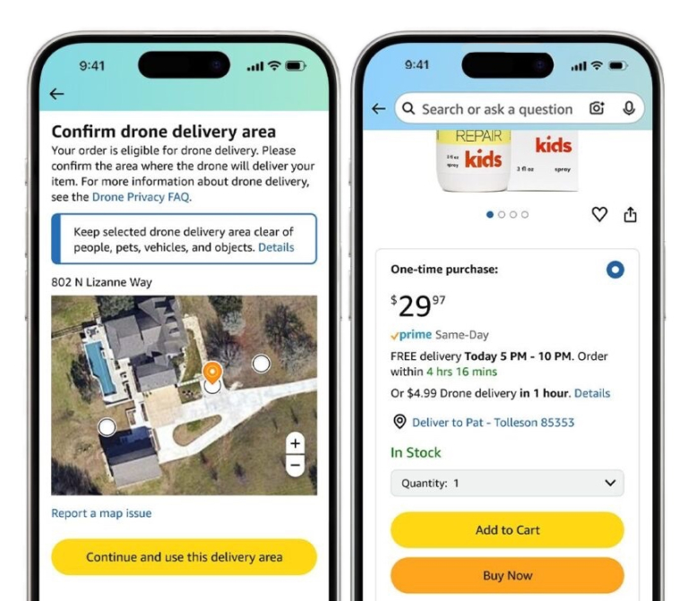 Amazon Can Now Deliver iPhones and Other Apple Products Via Drone in ...