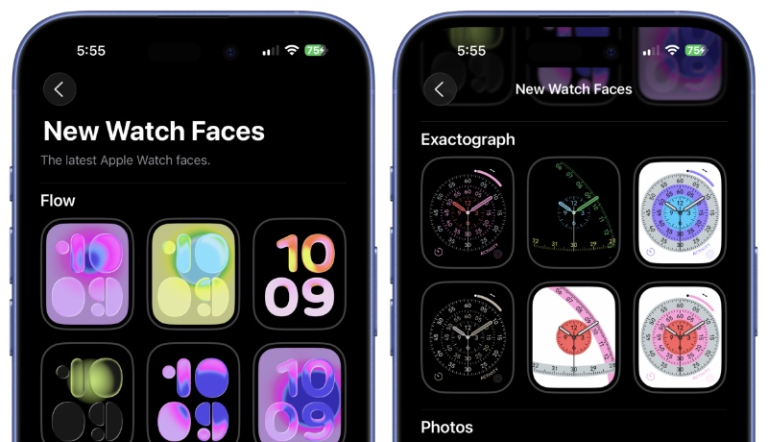 watchOS 26 Brings Four New Apple Watch Faces